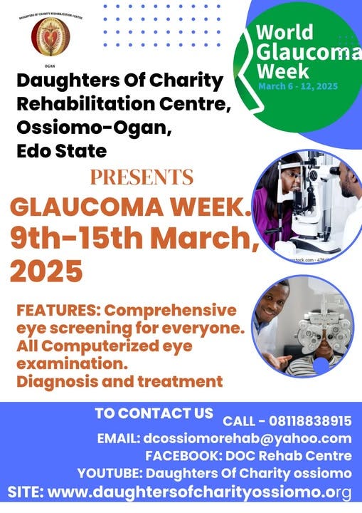 Glaucoma week for 2025. Glaucoma Week Awareness Program —… | by ...