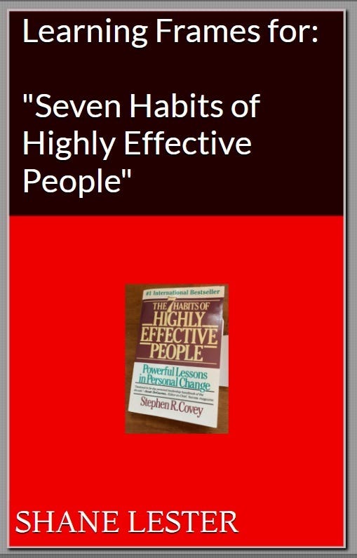 How to Reframe The Seven Habits. How to reframe the book “Seven Habits ...