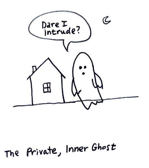 The Private, Inner Ghost. CM Evans… | by CM Evans | Medium