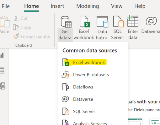 Connecting Power BI with excel workbook as a source: | by Satish ...