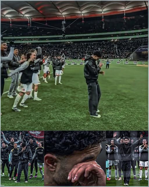 And Marmoush Cried🧡!. He surrendered himself to his true… | by White ...