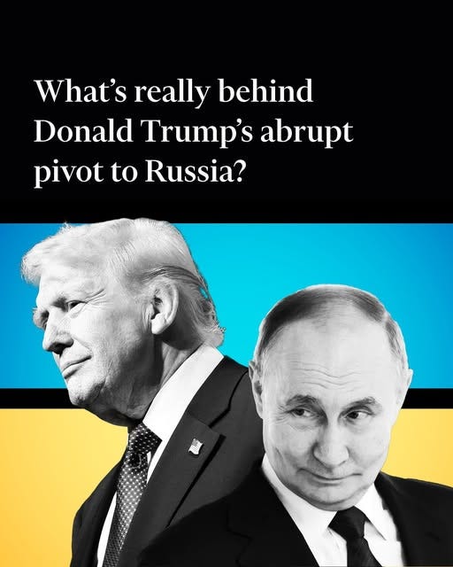 What’s Really Behind Donald Trump’s Abrupt Pivot to Russia? | by HASE ...