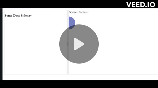 Dynamic Collapsible Sidenav with Resizable Split Screen in Angular | Bits and Pieces
