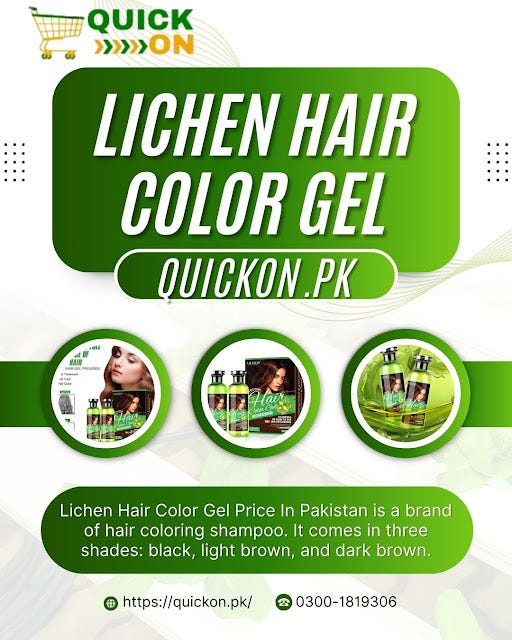 Lichen Hair Color Gel Price in Lahore– Lichen Hair Color Gel ...