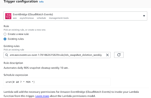 CloudifyOps Mini-blog: Automated RDS Snapshot Deletion with AWS Lambda | by CloudifyOps | Medium