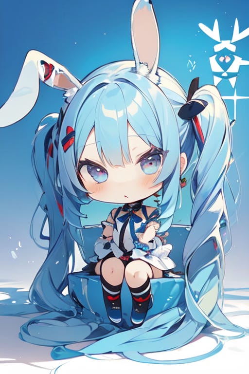 PixAI’s Playful Beauty — Four Captivating Chibi Artworks Recommended ...