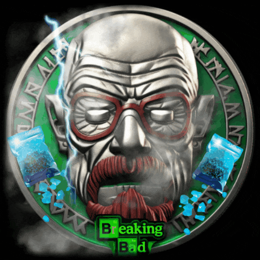 #330 HEISENBERG'S BLUE METH OBSESSED | by AI HOBO NICKELS | Medium