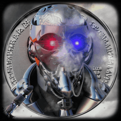 AI HOBO NICKELS MASKS V4 NFCs NON FUNGIBLE COINS DIGITAL ART ERC721 ...