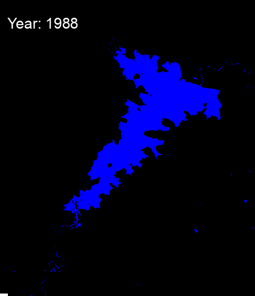 Monitoring Inland Surface Water Area using Google Earth Engine & Python ...