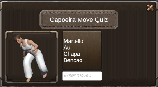 Untitled Educational Capoeira Game — Building up the Movement Quiz | by ...