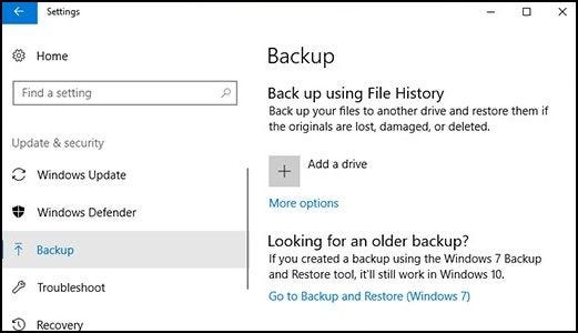 Data Backup on Windows Pro, File History & Backup Types: A Full ...