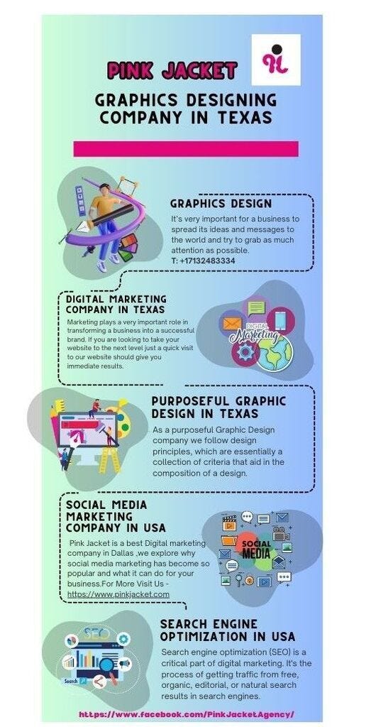 Graphics Designing Company in Texas - Pinkjacket - Medium Graphics Designing Company in Texas - Pinkjacket - Medium