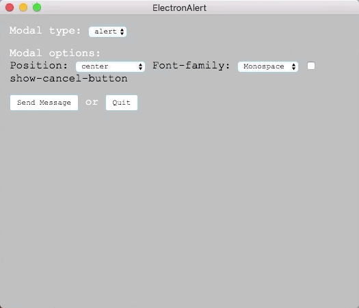 Electron Alert. Electron.js is a popular framework for… | by ...