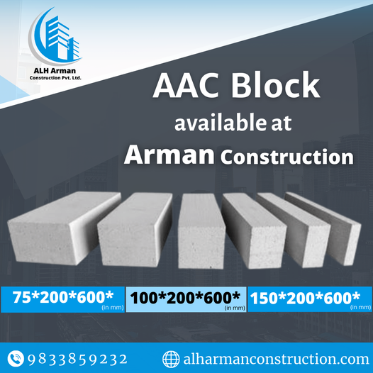 AAC Block Available at Arman Construction Taloja, Navi Mumbai. - ALH ...