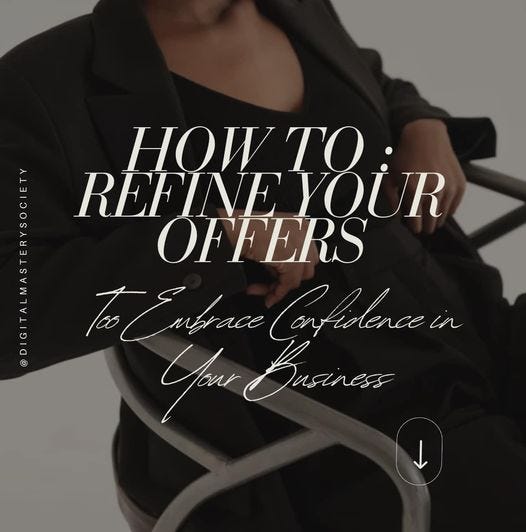 How to Refine Your Offers: To Enbrace confidence in your business | by ...