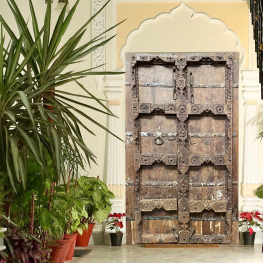 ORGANIC VINTAGE WOOD DOORS & SUSTAINABE WOODS | by Mogul Interiors | Medium