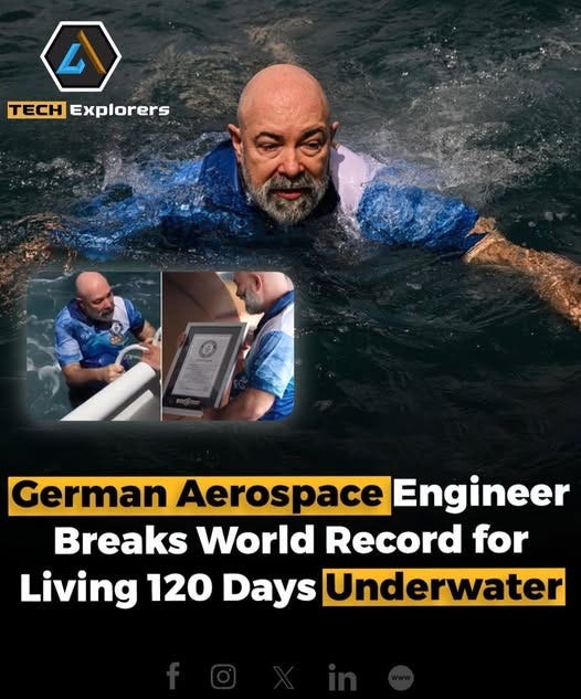 German Aerospace Engineer Breaks World Record for Living 120 Days ...