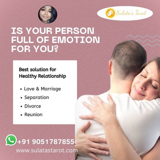 Is your person full of emotion for you? - Sulatas Tarot - Medium