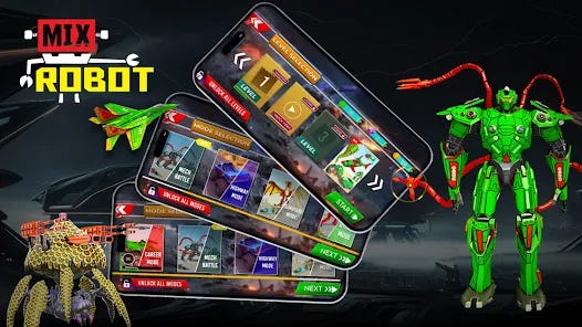 Mix Robot Transformation: The Ultimate Experience in Robot Fighting and ...