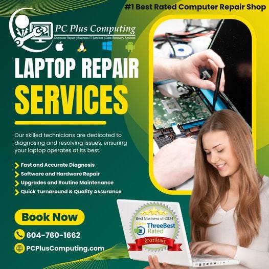 Elevate Your Laptop Repair Services with PC Plus Computing | by Pcpluscomputing | Mar, 2024 | Medium