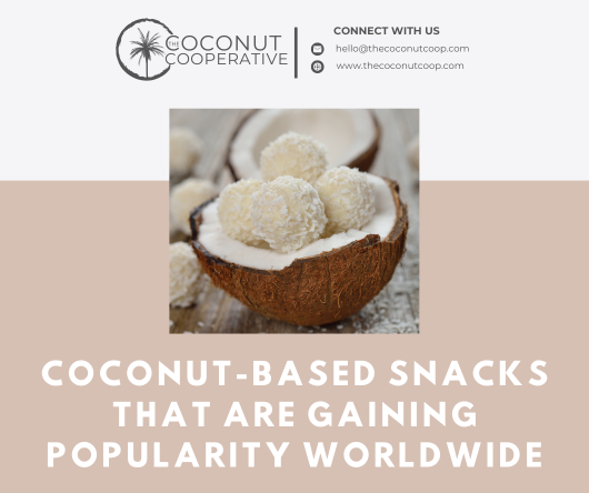Coconut-based snacks that are gaining popularity worldwide | by The ...
