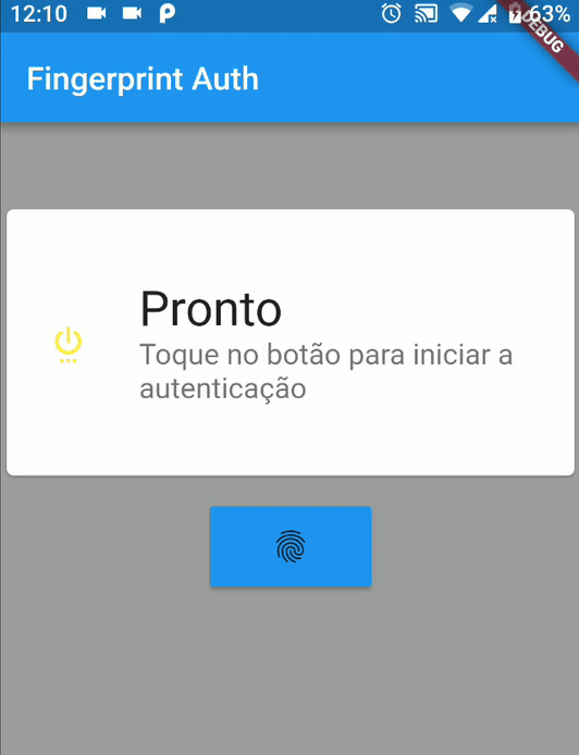Android Fingerprint Auth no Flutter | by Ariel Roque | Desbravando o ...