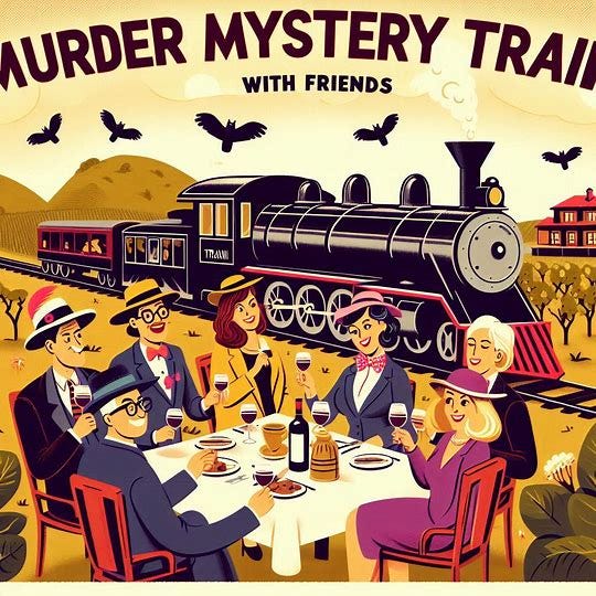 The Murder Mystery Train Ride. My best friend Jenny lived next door to ...