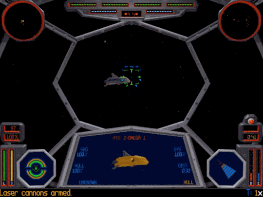 Star Wars Tie Fighter Game