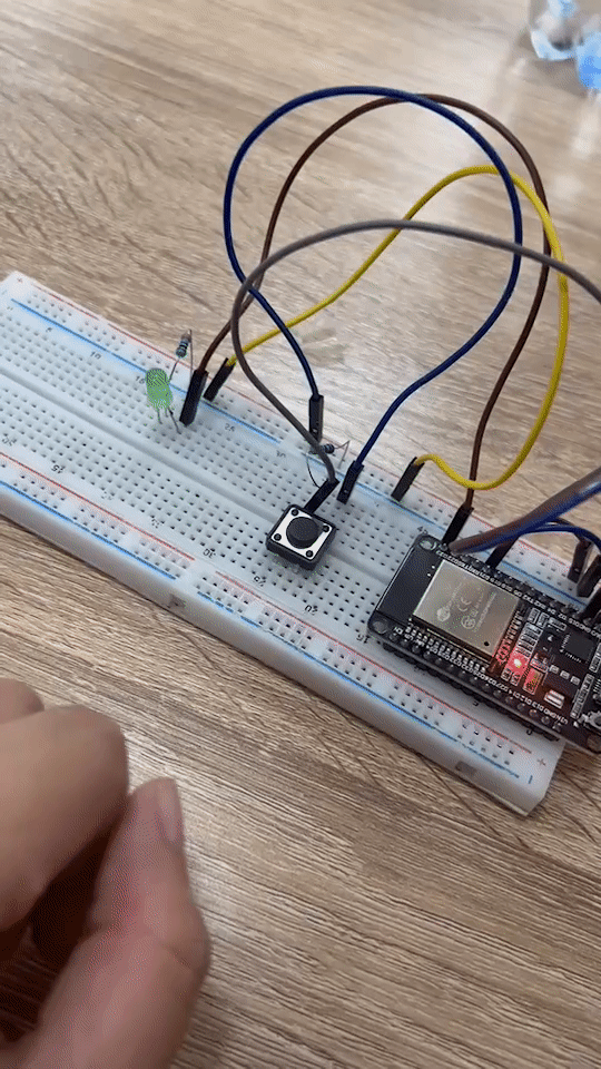 Project Esp32 Button And Led Esp32 By Athira Dhyanissa Medium 8665
