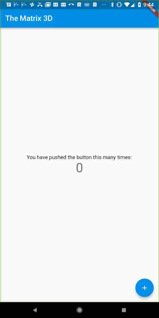 Perspective on Flutter. Fun with 3D and the Transform widget | by Wm ...