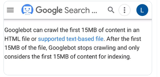 Googlebot and the 15 MB Thing — Explained! | by Ruchi Arora | Medium