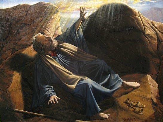 If God made himself visible to Moses, why was Moses unable to see God ...