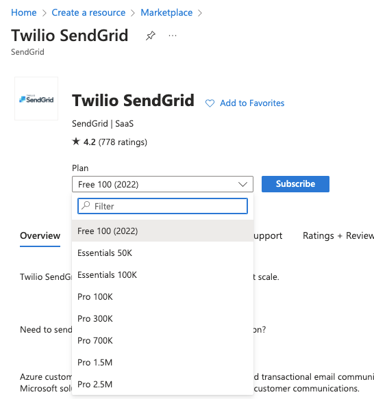 How To Create Azure Twilio Sendgrid Service By Yuting Medium