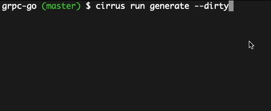 Using Cirrus CLI instead of Makefiles for gRPC code generation | by Fedor Korotkov | CirrusLabs ...