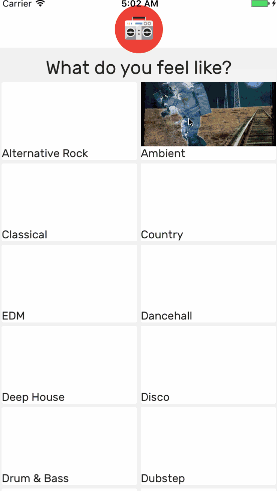 Build a React Native Music App tutorial, part 1 — React Native School | by Shoutem | React ...