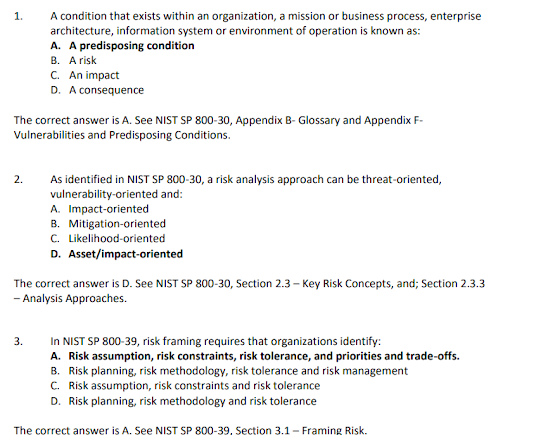 I Passed the ISC2 CGRC Exam!!. 📚Here are videos I created and FREE ...