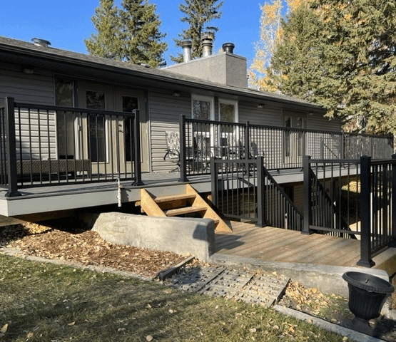 Searching for a glass railing system for decks in Alberta or Edmonton ...
