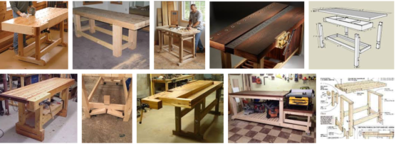 Woodworking Workbench Plans Build a Sturdy Workbench — DIY For ...