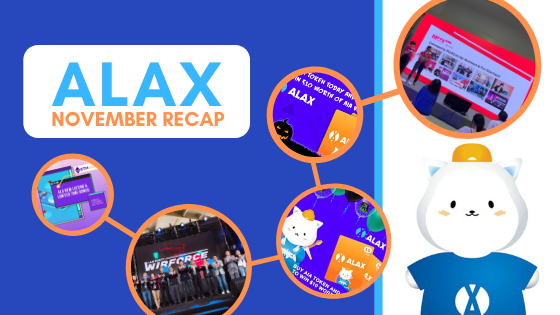 ALAX Goes All Out On November!. November was one of the busiest months ...