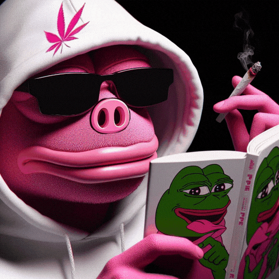 "Pepe Pig Coin, soaring high, Reading memes as we fly. PEPE PIG..WERE ...