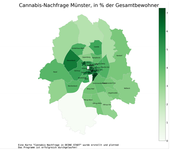 Cannabis Distribution — Finding the best city districts for ...
