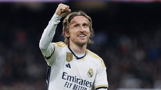 kontrak Luka Modric di Perpanjang di Real Madrid Hingga 2025 Mendatang ...