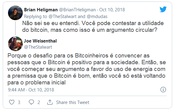 Rejeitando a ortodoxia Nocoiner. Esta é a tradução do texto “Reject ...