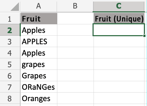 Unique Function on Excel and Its Alternatives | by Abigailtsani | Medium