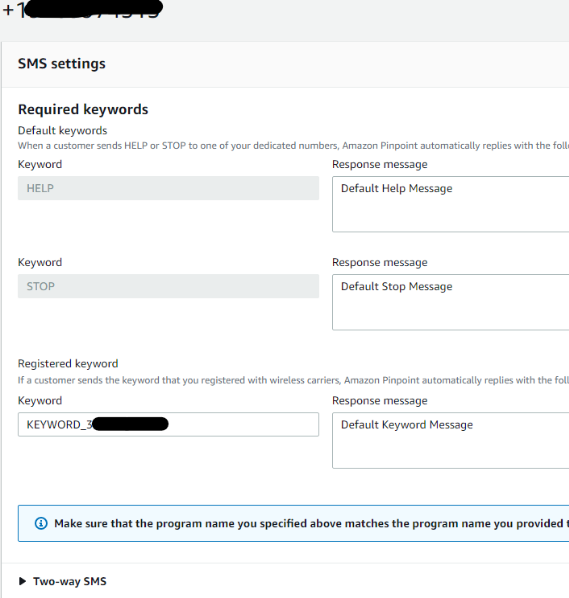 A2P Two-way SMS using Amazon AWS SDK and NodeJS | by ajit singh | Medium