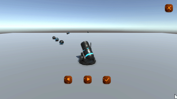 Operate A Cannon Using Ui Buttons In Unity By Roger Moore Medium 8944