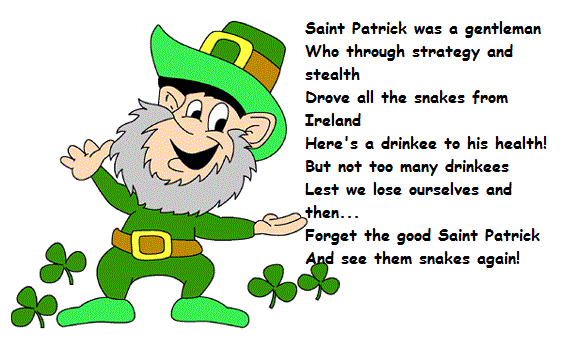 St Patricks Day Quotes — Sayings, Messages, Verses, Blessing, Poems ...