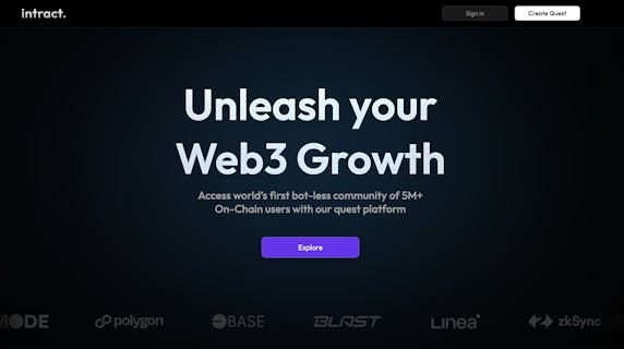 Intract: Navigating the Web3 Frontier | by Hafiz Fahad Hassan | Medium