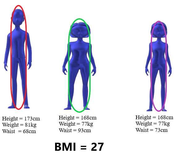 Why BMI Should Go Bye Bye. A better measurement of health risk… | by Dr ...