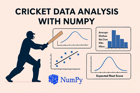 From Runs to Results: Cricket Data Analysis with NumPy | by Keerthana ...
